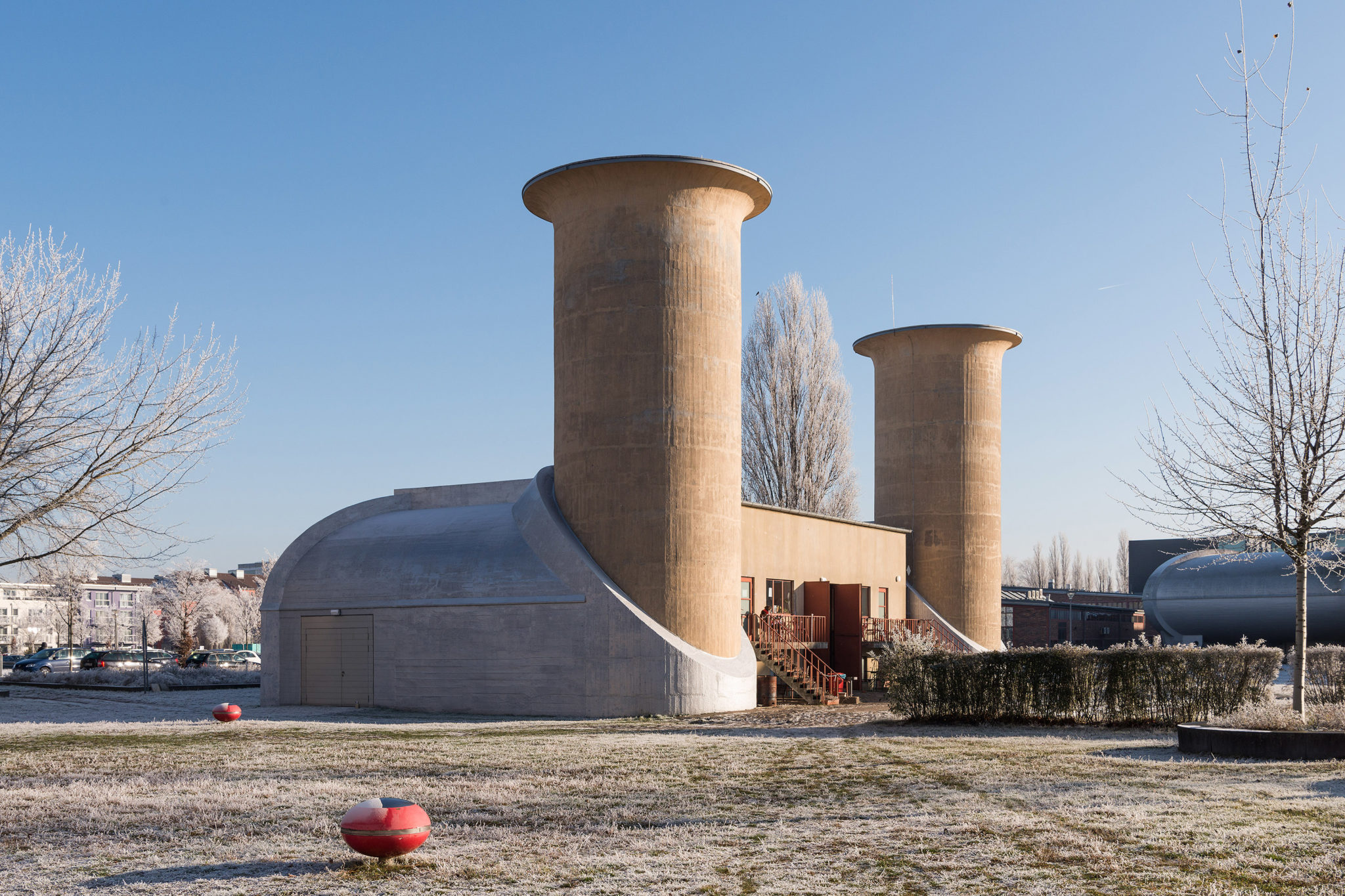 Der Aerodynamische Park in Adlershof - Berliner Zentrum Industriekultur